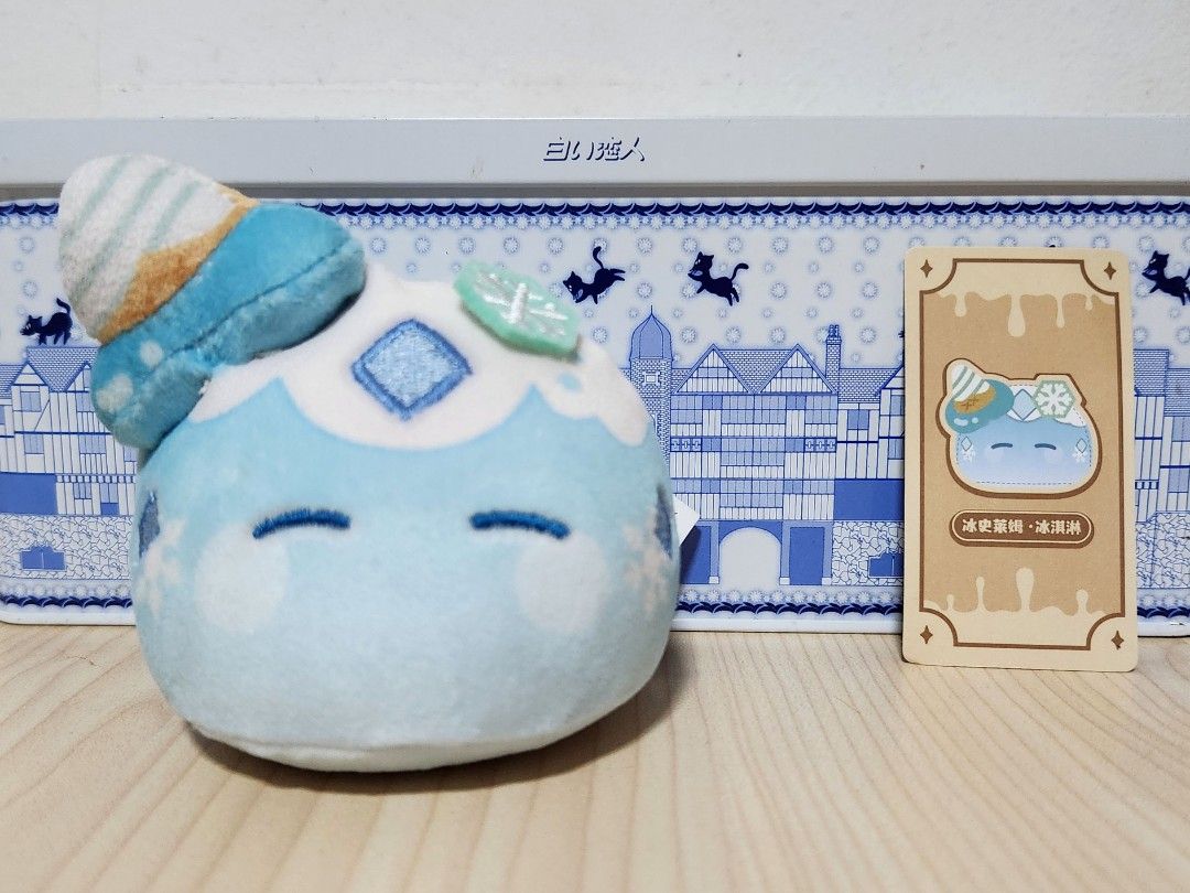 (IN) Official Genshin Impact Cryo Ice Cream Slime Squisy, Hobbies ...