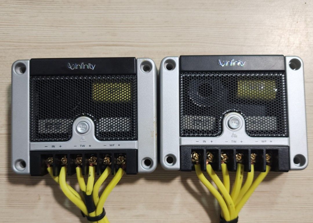 Infinity Reference 2 way crossover car studio speaker, Audio, Soundbars ...