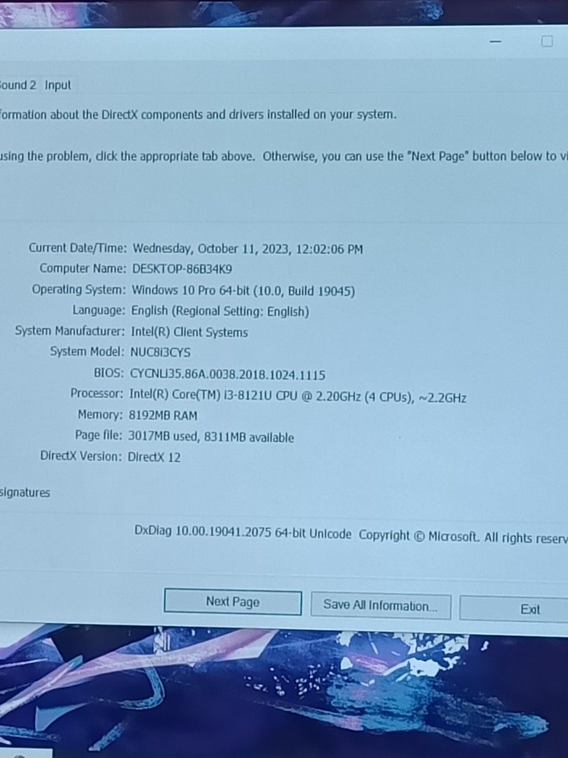 INTEL NUC8I3CYSM CRIMSON CANYON RADEON RX 540 + CANNON LAKE I3 8TH GEN ...