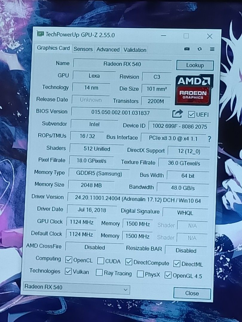 INTEL NUC8I3CYSM CRIMSON CANYON RADEON RX 540 + CANNON LAKE I3 8TH GEN ...