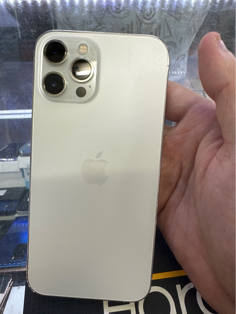 iPhone 12 Pro Max Silver 128GB, Mobile Phones & Gadgets, Mobile Phones ...