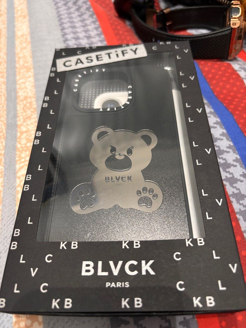 Casetify BLVCK Evil Teddy Case, Mobile Phones & Gadgets, Mobile & Gadget Accessories, Cases ...