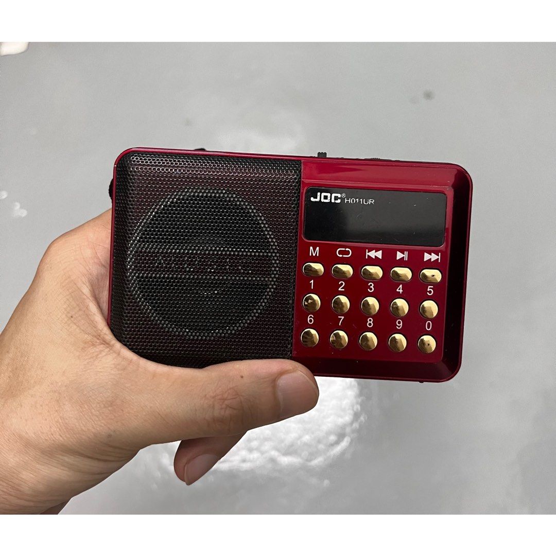 JVC H011U Rechargeable USB and microSD Slot Mini Digital MP3 Player FM ...