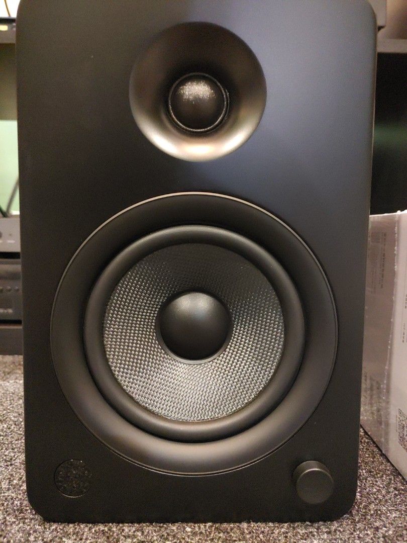 Kanto 5.25-inch Kevlar drivers Desktop/ Office Passive HiFi Speaker ...