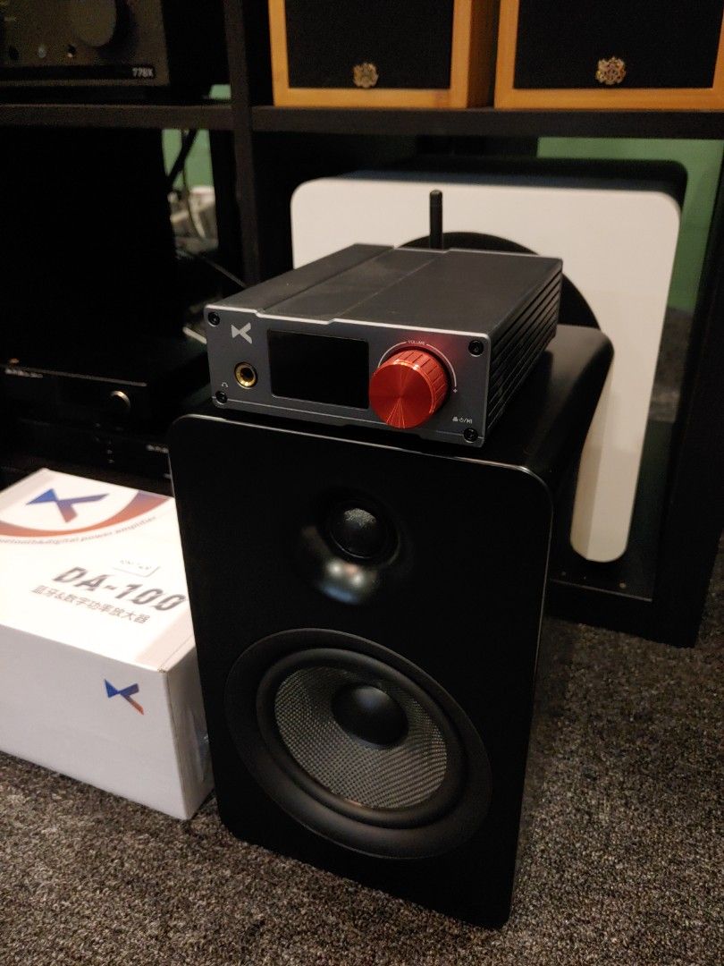 Kanto 5.25-inch Kevlar drivers Desktop/ Office Passive HiFi Speaker ...