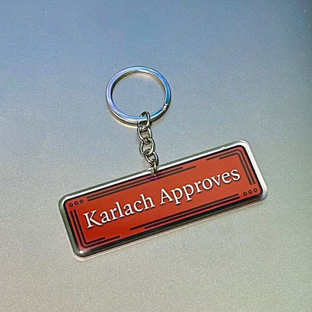 Karlach Approves Acrylic Charm b grade, Hobbies & Toys, Memorabilia ...
