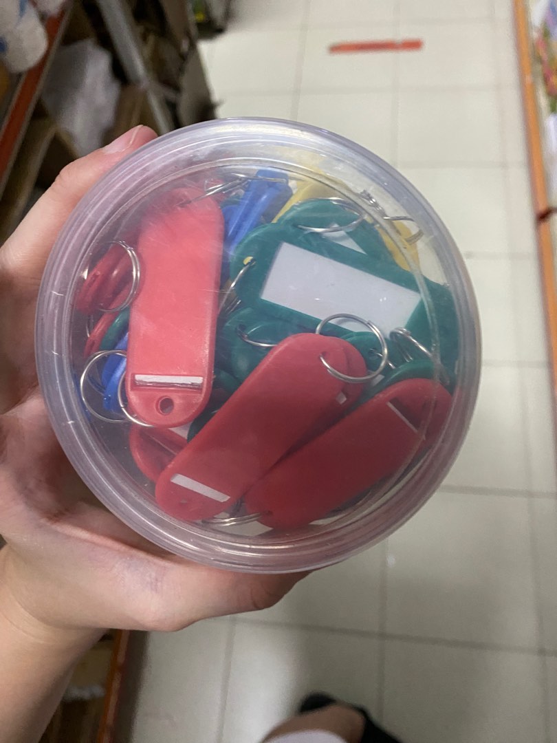 Key chain label ID, Everything Else on Carousell