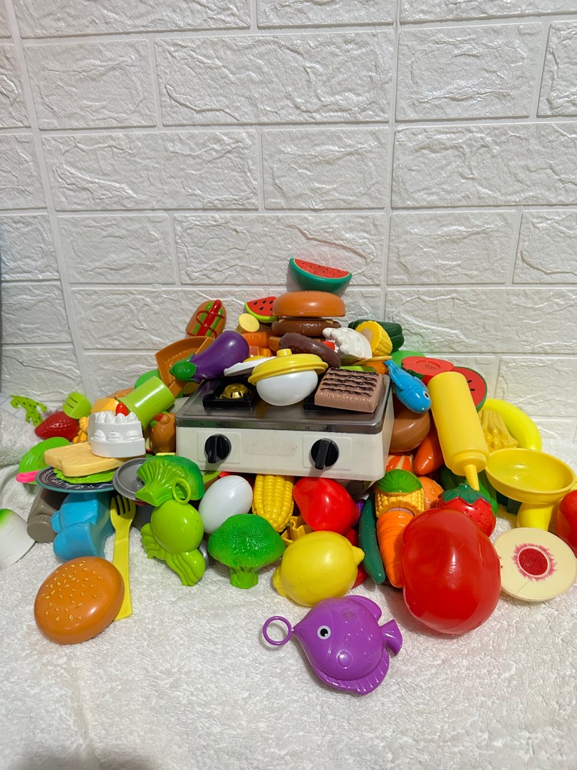 Kitchen Toys Fruits & Vegetables, Hobbies & Toys, Toys & Games on Carousell
