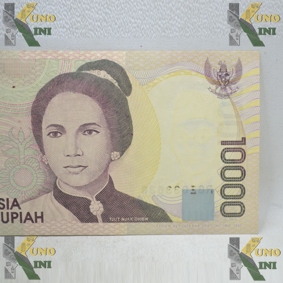 KOLEKSI REAL UANG KERTAS KUNO SEPULUH RIBU RUPIAH - INDONESIA, 1998 ...