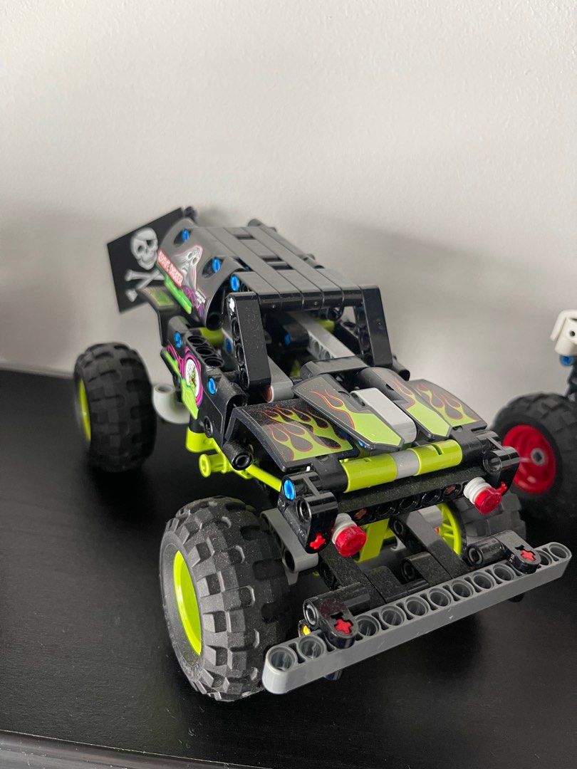 Lego Monster Truck & Batman Tumblr, Hobbies & Toys, Toys & Games on ...