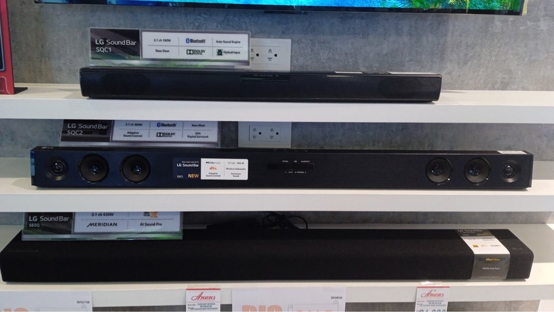 LG WIRELESS SOUND BAR Audio Soundbars Speakers Amplifiers On Carousell