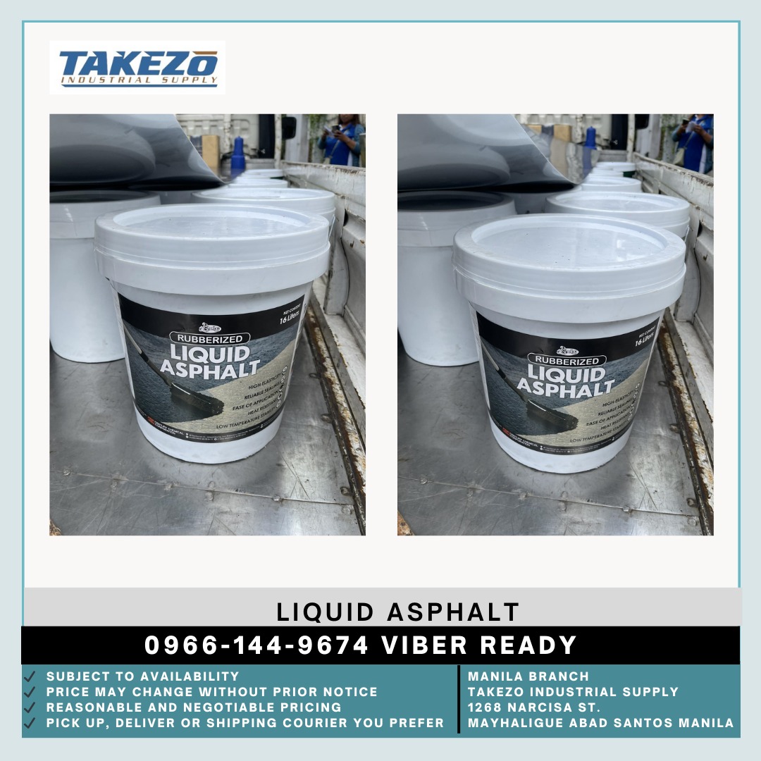 LIQUID ASPHALT, Commercial & Industrial, Industrial Equipment on Carousell
