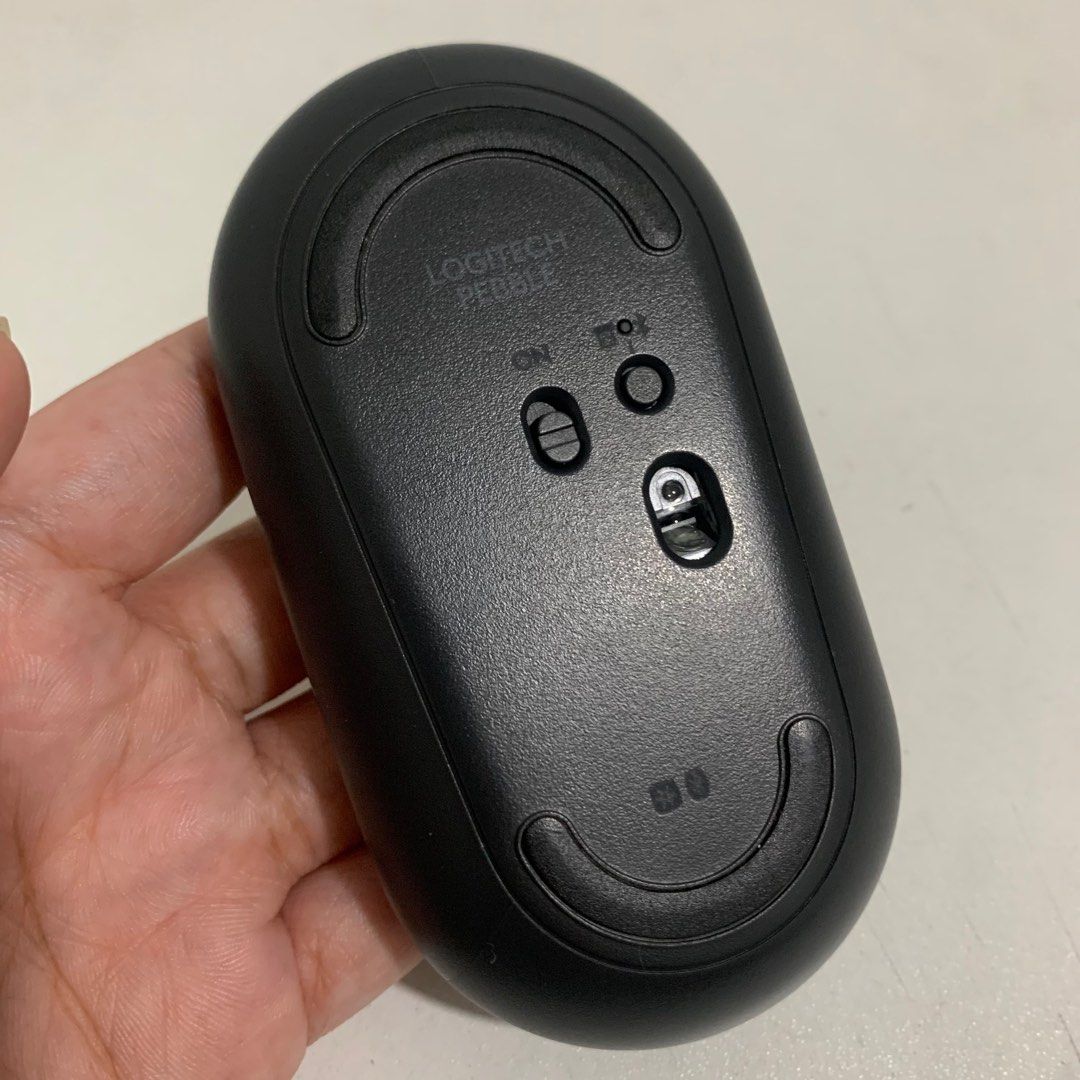Logitech M350 Pebble Wireless Bluetooth Mouse (Black), Computers & Tech ...