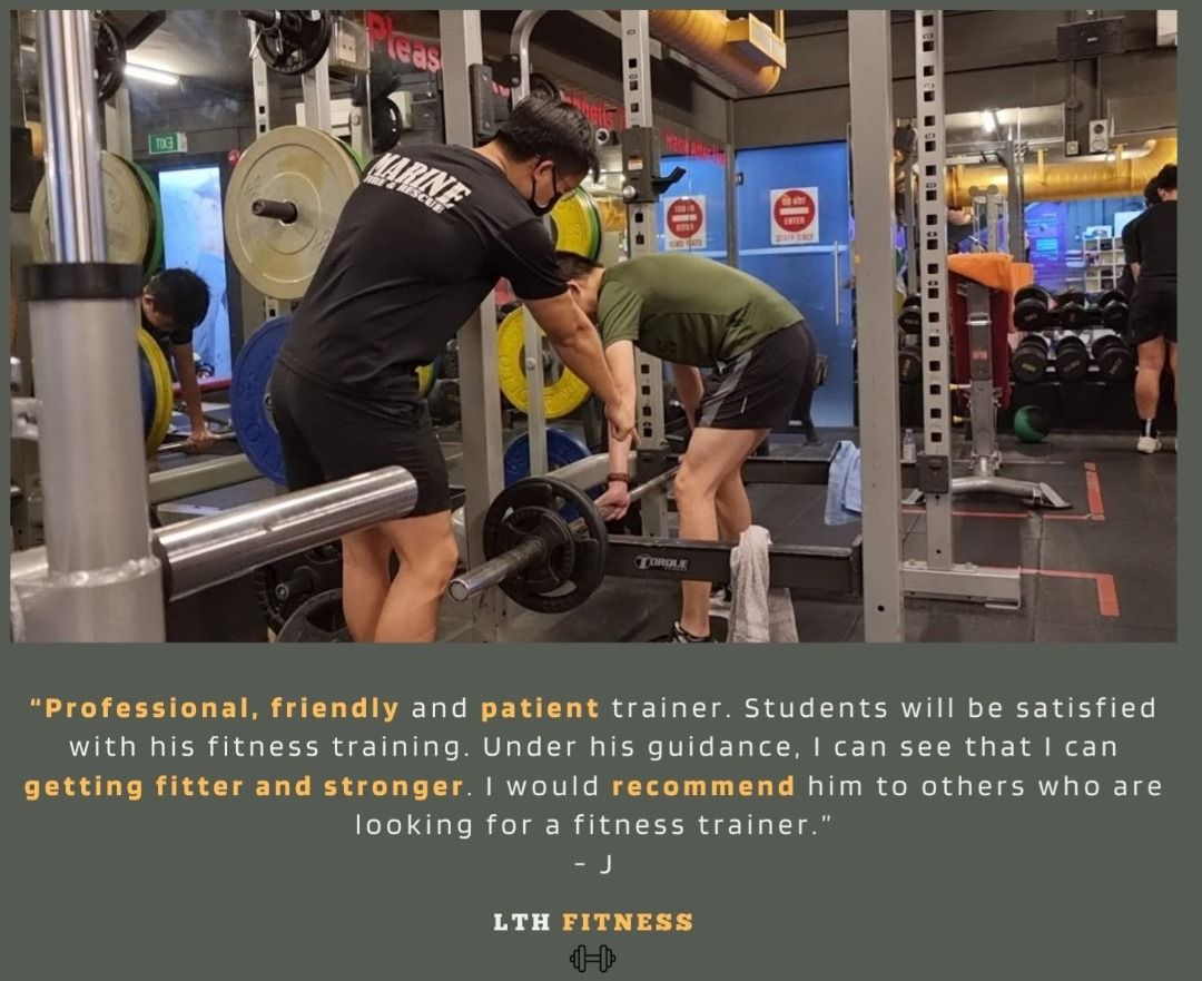 LTH Fitness: Pair Session Programme for Newcomers at Bishan, Learning ...