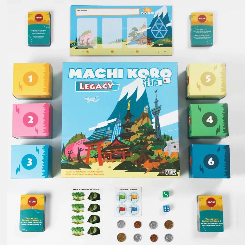 Machi Koro Legacy board game, Hobbies & Toys, Toys & Games on Carousell
