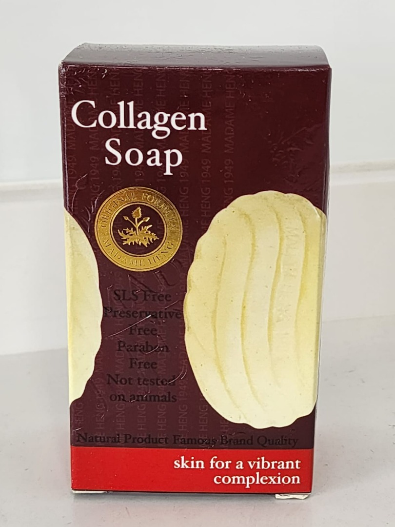 Madame Heng Collagen Soap (80gx3), Beauty & Personal Care, Face, Face ...