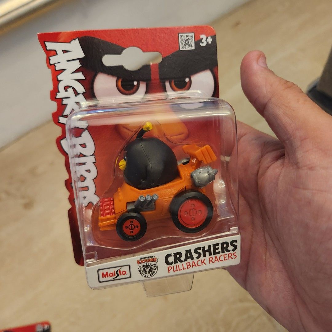 Maisto Angry Bird Crashers Pullback Racers, Hobbies & Toys, Toys ...