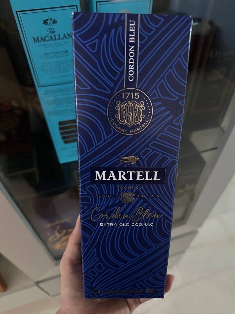 Martell Cordon Bleu 70cl Cognac Whisky Alcoholic Beverage Party BRAND ...