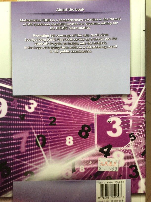 Mathematics 1000 A Comprehensive MC Exercise for HKDSE Students ...