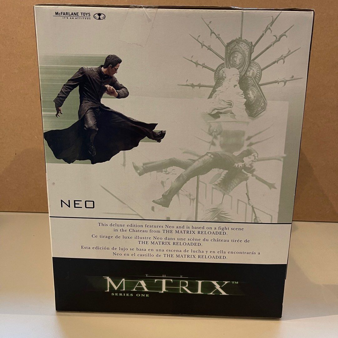 McFarlane Toys Matrix Series 1 Neo The Matrix Reloaded: Chateau Scene, Hobbies & Toys, Toys ...