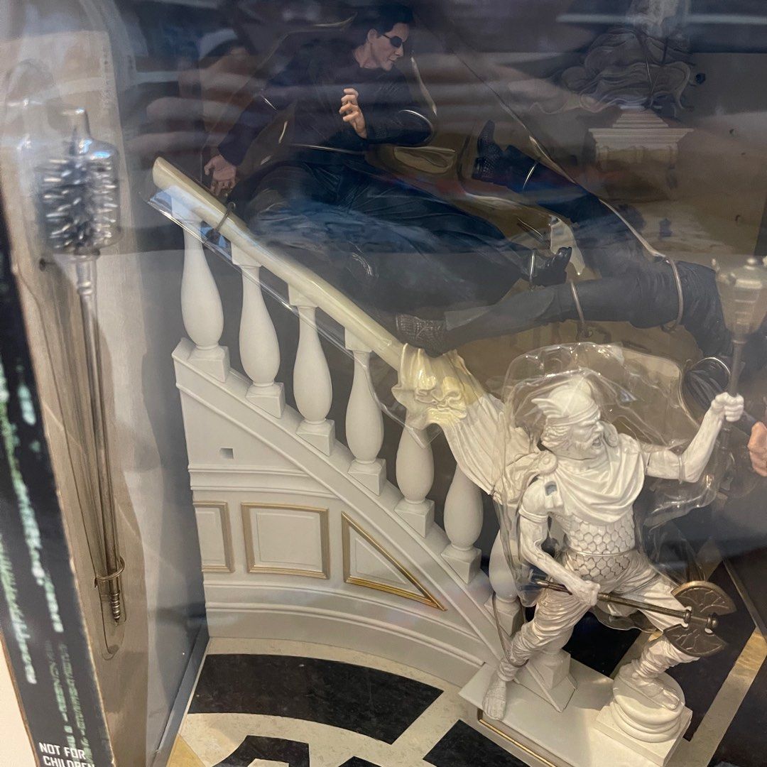McFarlane Toys Matrix Series 1 Neo The Matrix Reloaded: Chateau Scene ...
