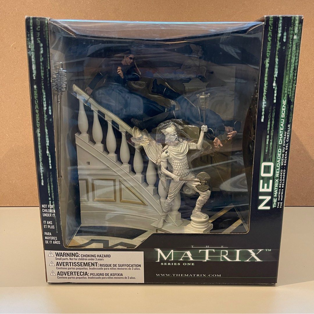 McFarlane Toys Matrix Series 1 Neo The Matrix Reloaded: Chateau Scene ...