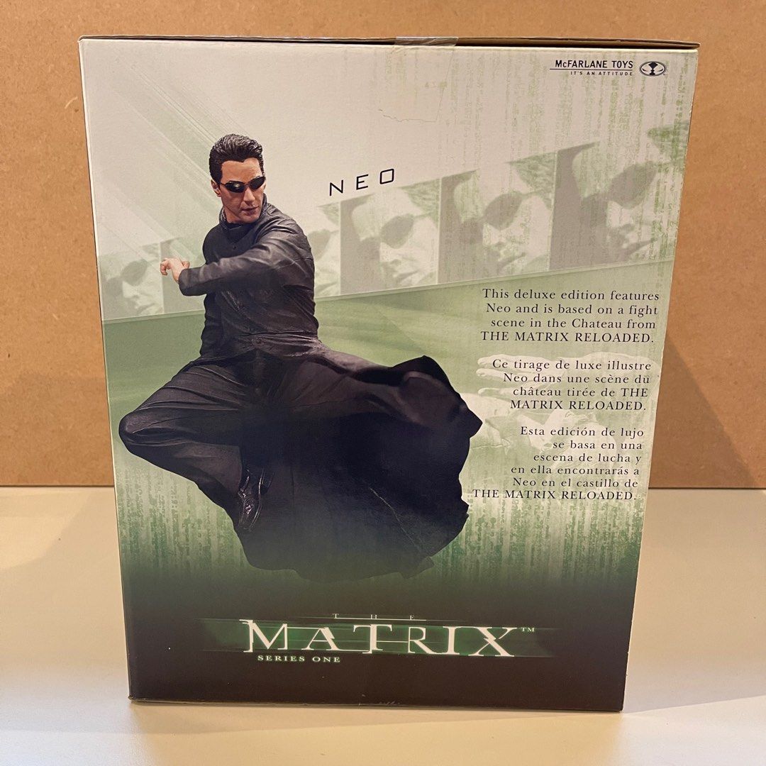 McFarlane Toys Matrix Series 1 Neo The Matrix Reloaded: Chateau Scene ...