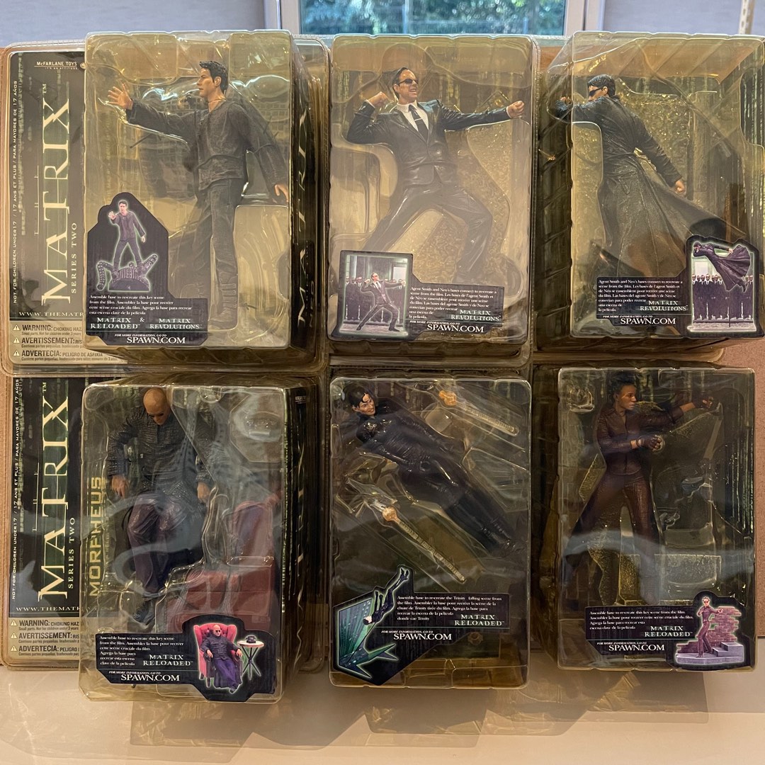 McFarlane Toys Matrix Series 2 Set of 6, Hobbies & Toys, Toys & Games ...