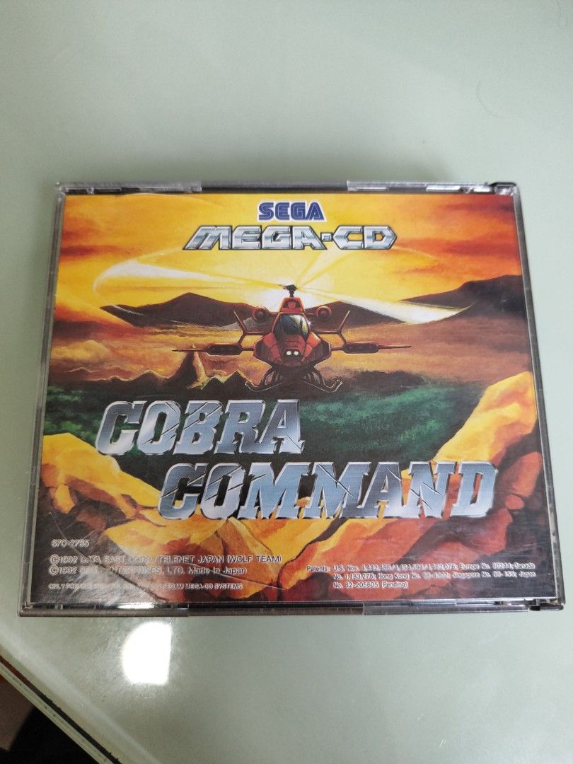 Mega CD cobra command / sol fierce, Hobbies & Toys, Music & Media, CDs ...