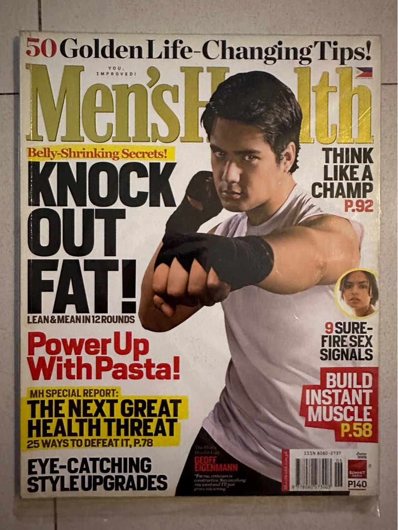 Men’s Health Magazine Geoff Eigenmann, Hobbies & Toys, Books ...