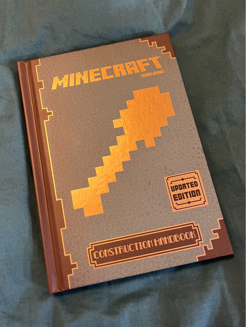 Minecraft Book | Construction Handbook, Hobbies & Toys, Books ...