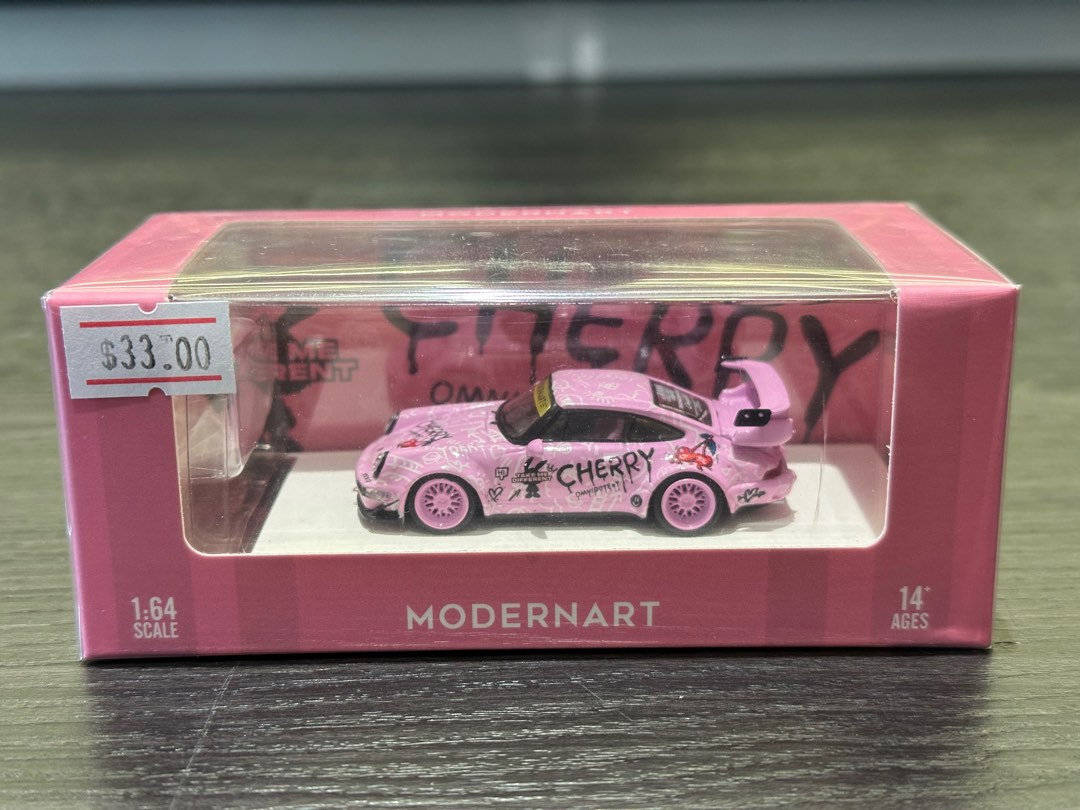 Modern Art 1/64 RWB 964 Cherry Livery in Pink, Hobbies & Toys, Toys ...