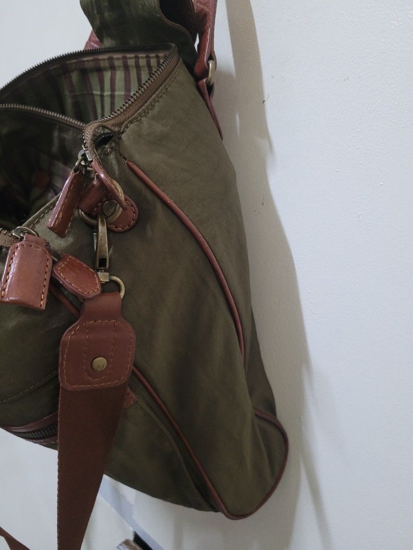 MONSAC BRIEFCASE LAPTOP BAG IN LEATHER AND NYLON, Men's Fashion, Bags ...