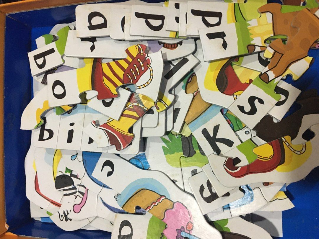 Mothercare Step by Step Spell a Puzzle, Hobbies & Toys, Toys & Games on ...