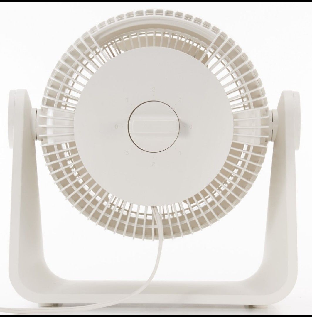 Muji Circulator Fan (Low-Noise) White, Furniture & Home Living ...