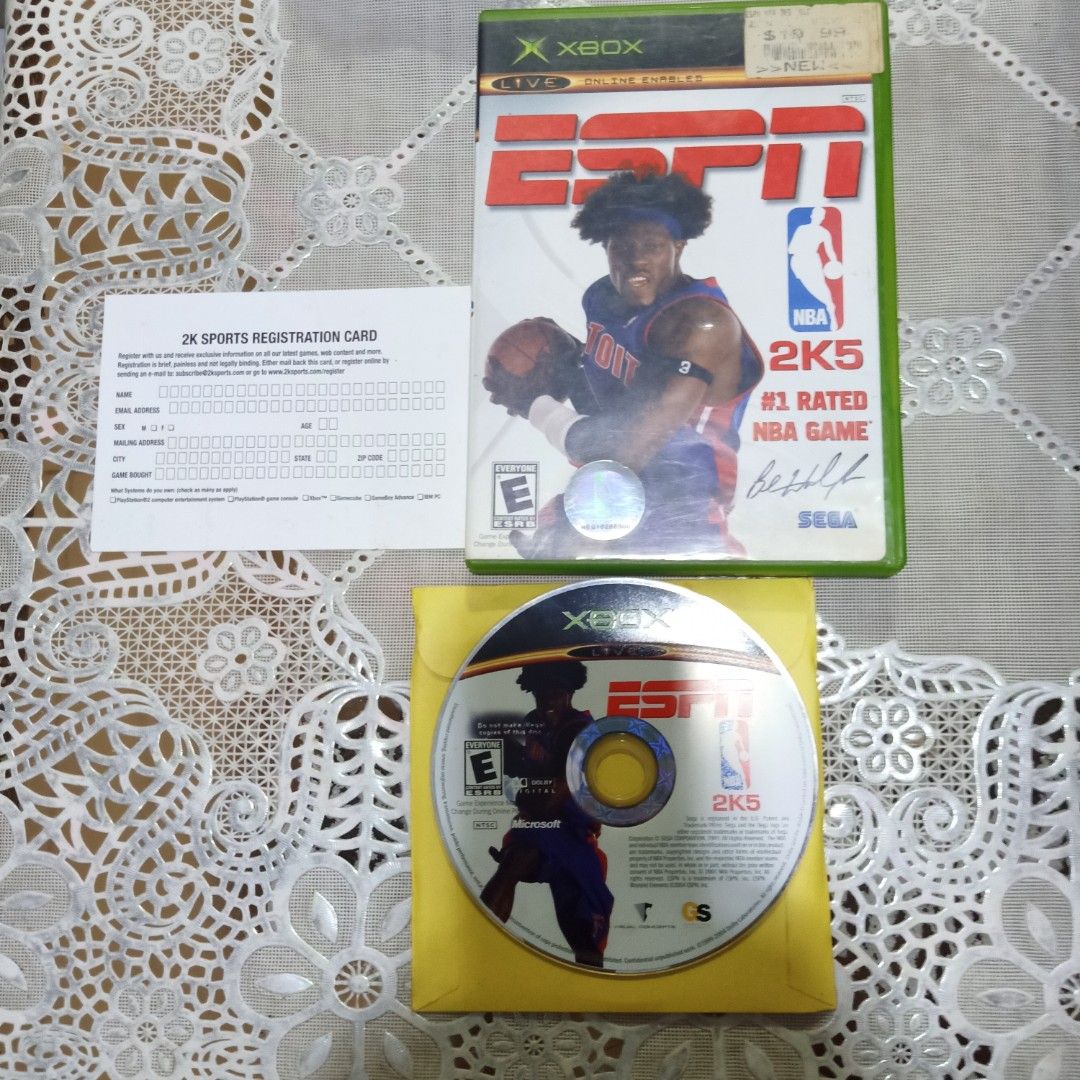 Nba 2k5 xbox og, Video Gaming, Video Games, Xbox on Carousell