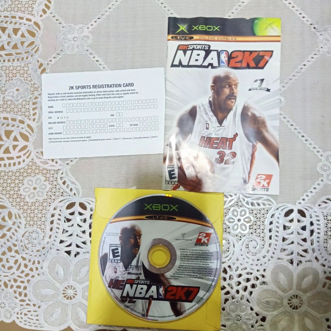 Nba 2k7 xbox og, Video Gaming, Video Games, Xbox on Carousell