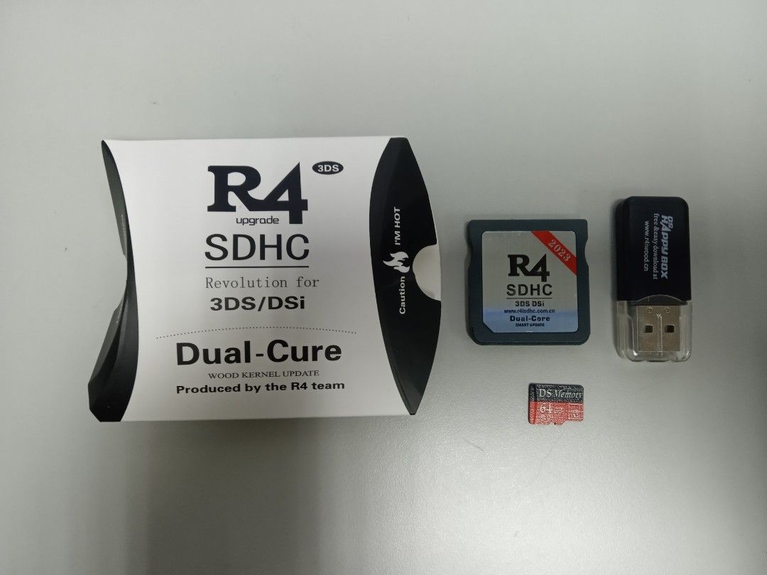 NDSL R4 Card 64GB 1000+Games, 電子遊戲, 電子遊戲, Nintendo 任天堂 - Carousell