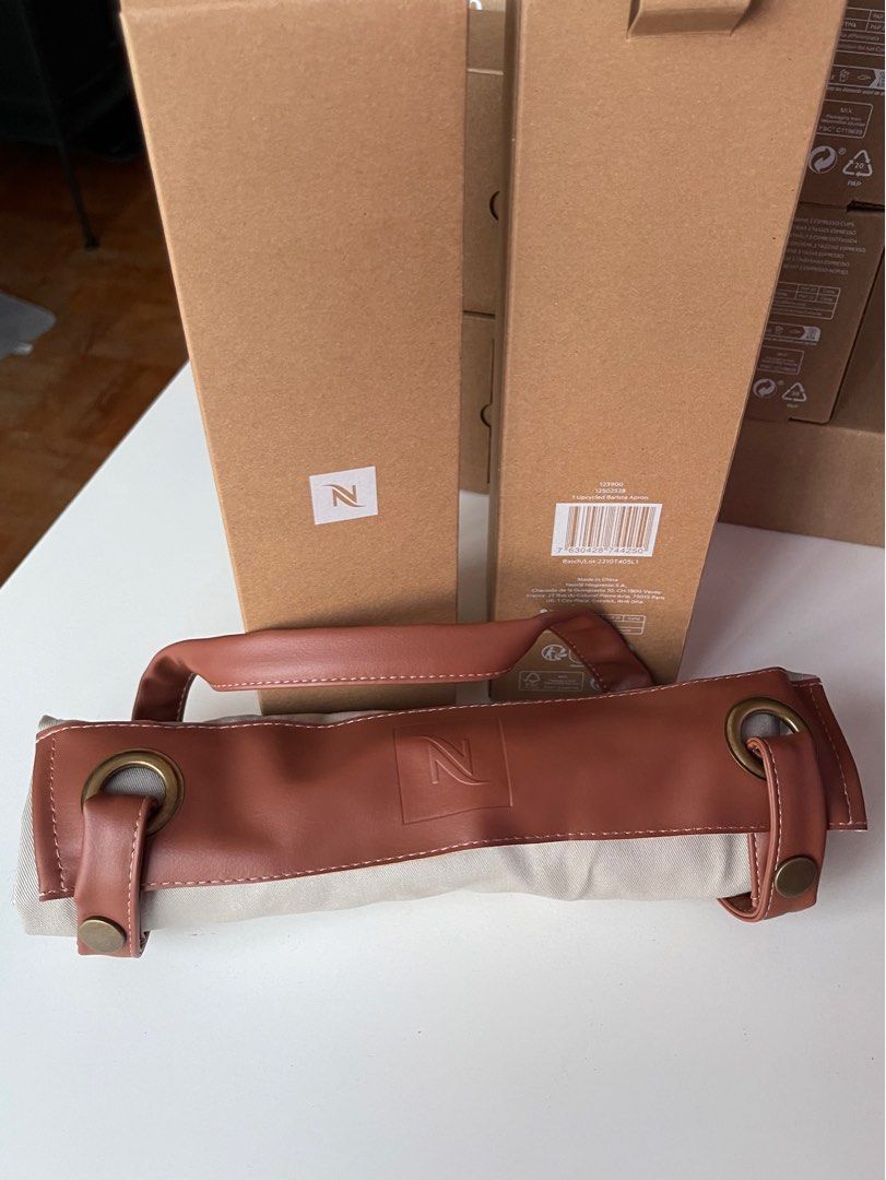 Nespresso Apron for Baristas, Furniture & Home Living, Kitchenware ...