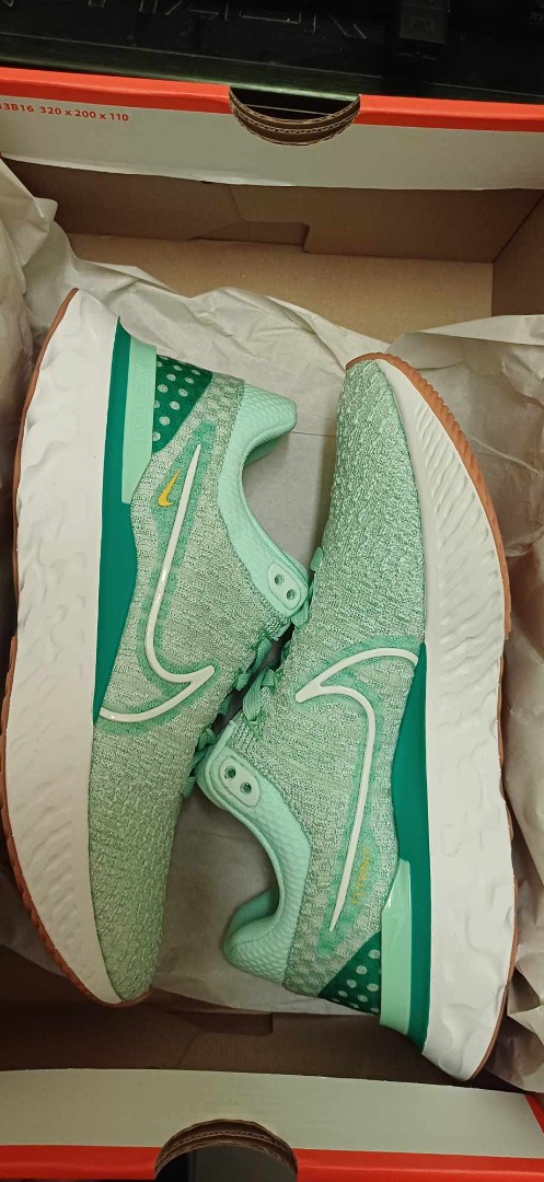 NIKE W REACT INFINITY RUN FK 3(MINT FOAM), Women's Fashion, Footwear ...