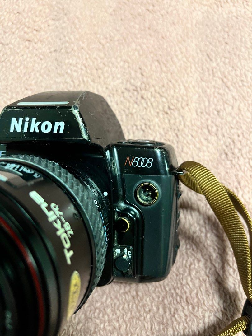 Nikon N8008 Film Camera with 28-70mm Lens, Photography, Cameras on ...