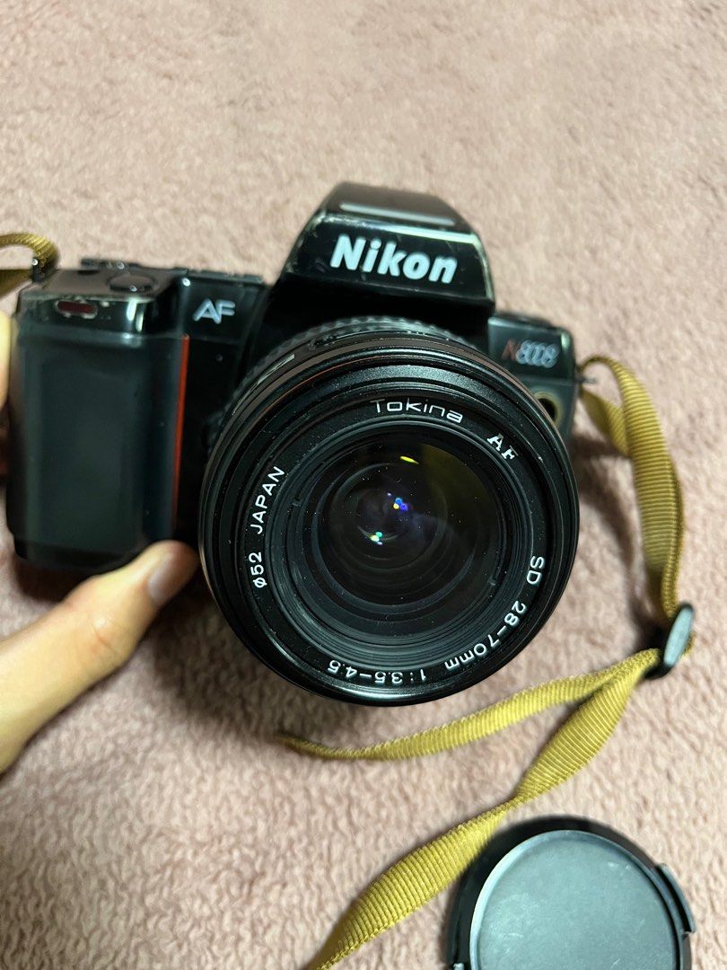 Nikon N8008 Film Camera with 28-70mm Lens, Photography, Cameras on ...