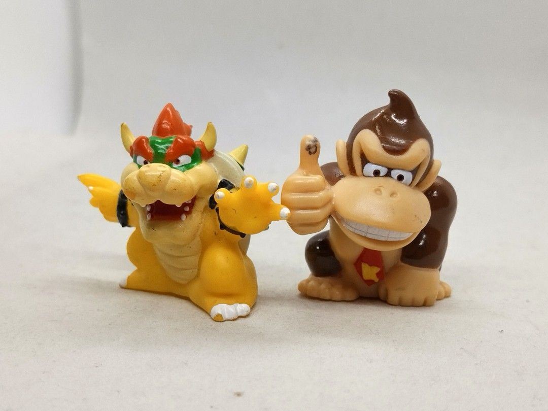 Nintendo - Super Mario - Bowser & Donkey Kong - Finger Puppet - Finger ...