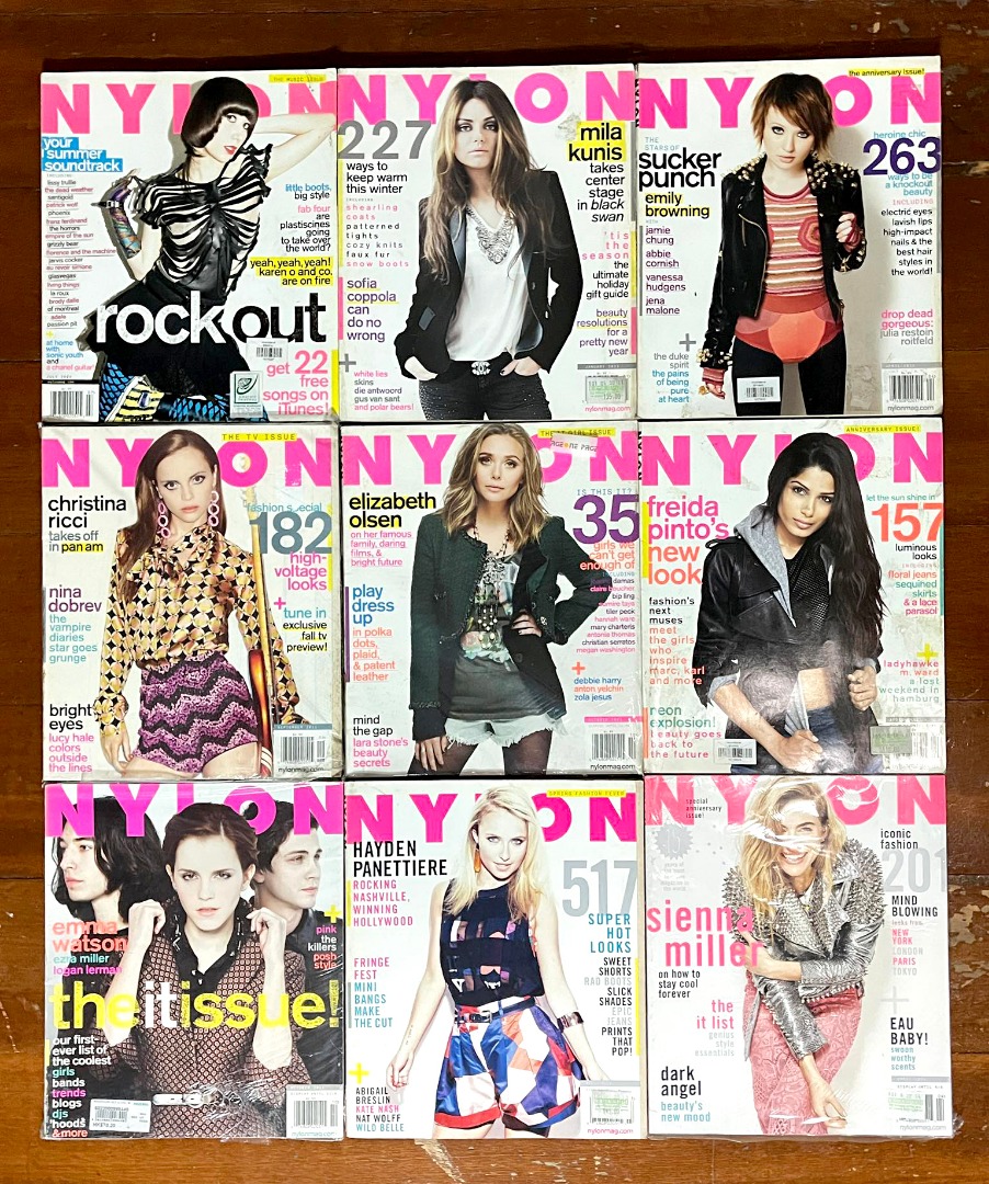 Nylon USA magazines, Hobbies & Toys, Books & Magazines, Magazines on ...