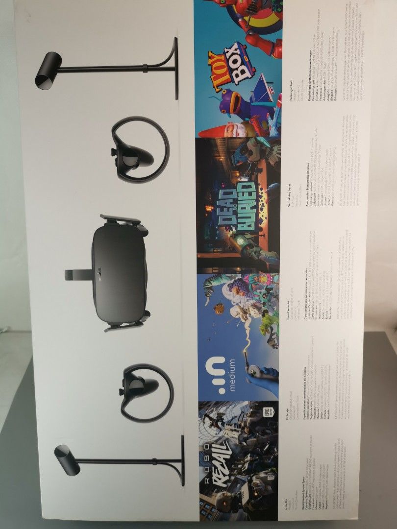 OCULUS RIFT VR SET, Video Gaming, Gaming Accessories, Virtual Reality ...