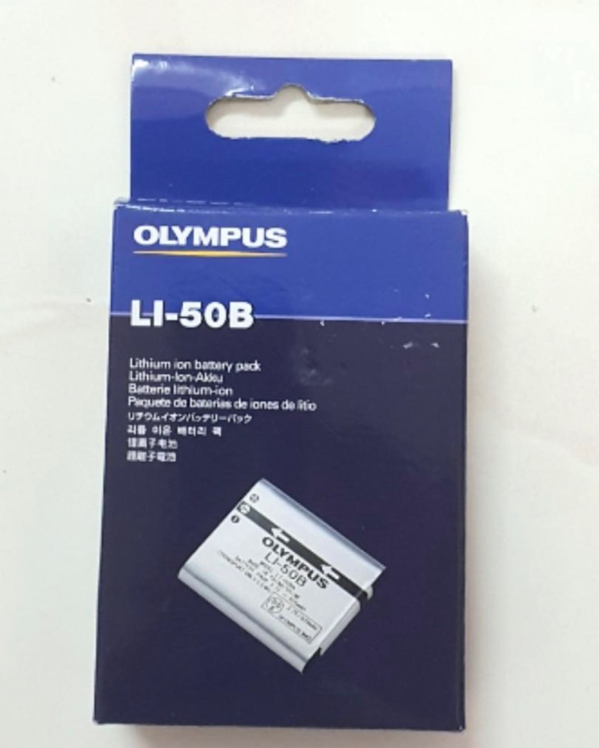 Olympus Battery LI-50B, Photography, Photography Accessories, Batteries & Chargers on Carousell