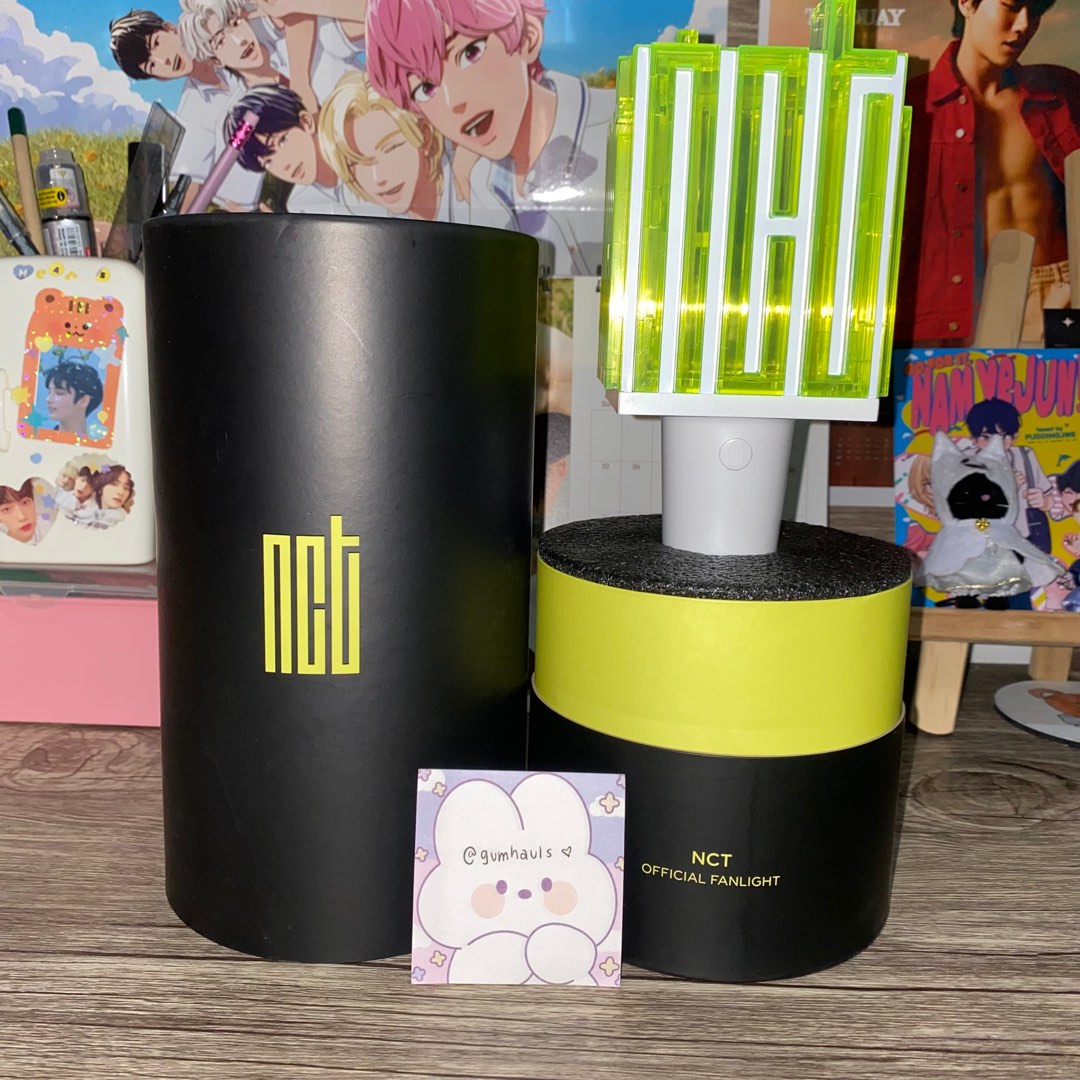 onhand and official nct lightstick fanlight neobong (127 dream wayv ...
