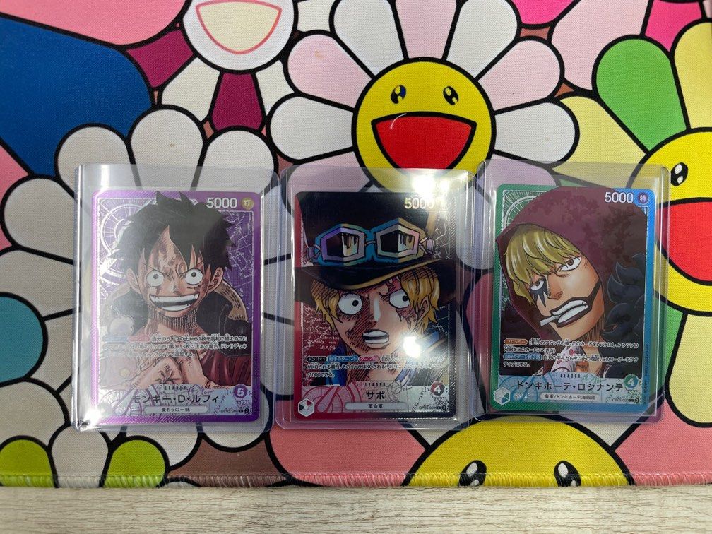 OP-05 Leader Luffy Corazon Sabo, Hobbies & Toys, Toys & Games on Carousell