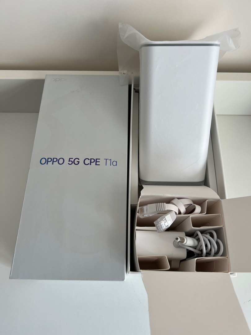 OPPO 5G CPE T1a Router （九成新）, 電腦＆科技, 電腦周邊及配件, Wifi及上網相關產品 - Carousell