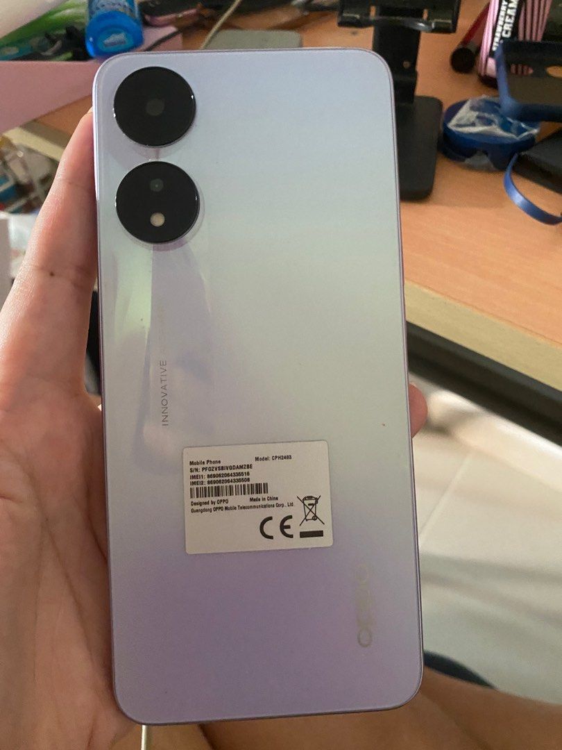 Oppo A78 5G Purple 128 GB, Mobile Phones & Gadgets, Mobile Phones ...